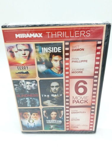 Miramax Thrillers: 6 Movie Pack DVD 2011 2-Disc Set The Hole Gerry ...