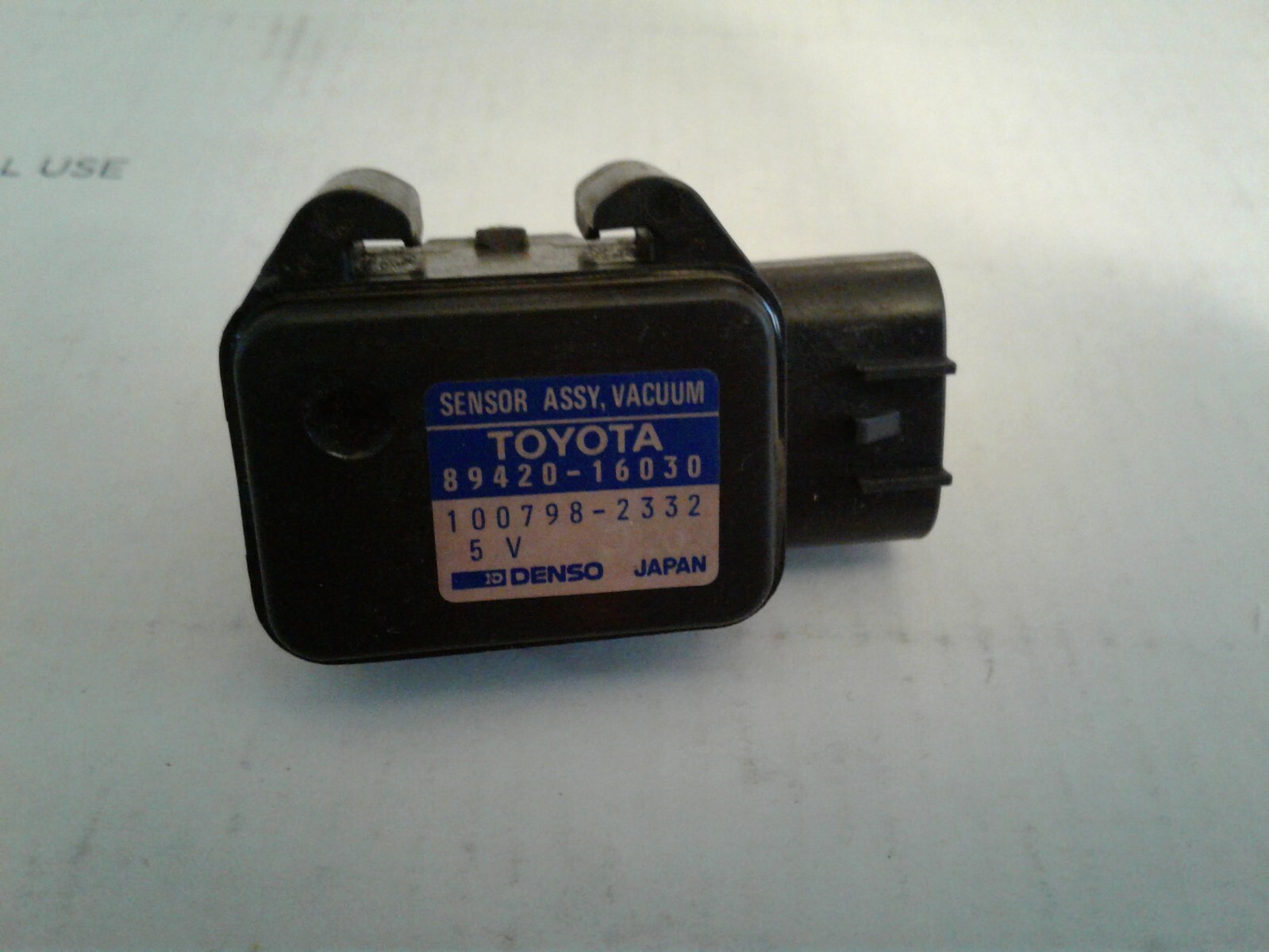 1991- 1995 Toyota Tercel Paseo 1.5l Map Sensor OEM DENSO 89420-16030 ...