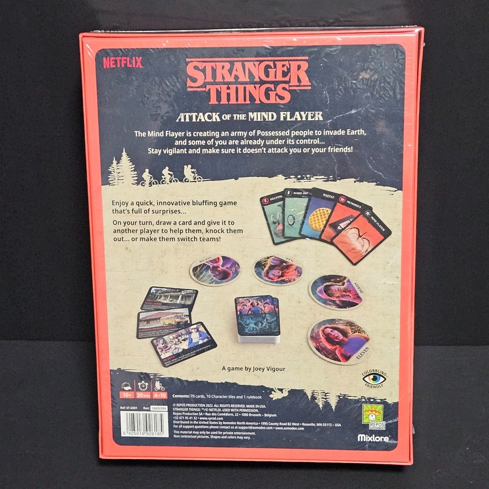 Netflix Stranger Things: Attack of the Mind Flayer Boardgame - NIB | eBay