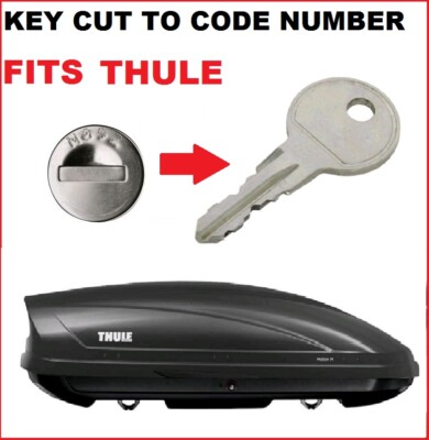 1 x Thule Roof Rack Keys Ski Rack keys "N" Series Replacement Key N001 ...