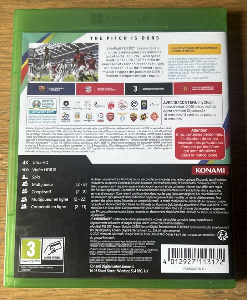 eFootball PES 2021 Season Update (Xbox One, 2020) | eBay UK