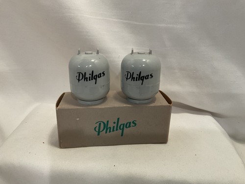 Philgas Propane Tank Shape Salt And Pepper Advertisement With Box. | eBay