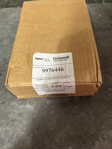 Tyco Grinnell 9976446 PSM800 Standard PS Module. New Sealed In Original ...