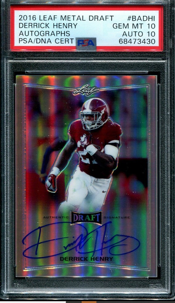 Derrick Henry Autographed Memorabilia | Signed Photo, Jersey ...