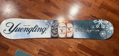 Rare Yuengling Lager Promotional Snowboard (Mint Condition) 151cm | eBay
