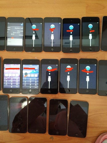 Lot of 28 Apple iPod Touch 4th Gen 32GB(1pc)8GB(27pcs) for parts | eBay