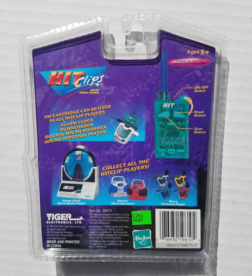 Hit Clips FM Radio Cartridge - New SEALED | eBay