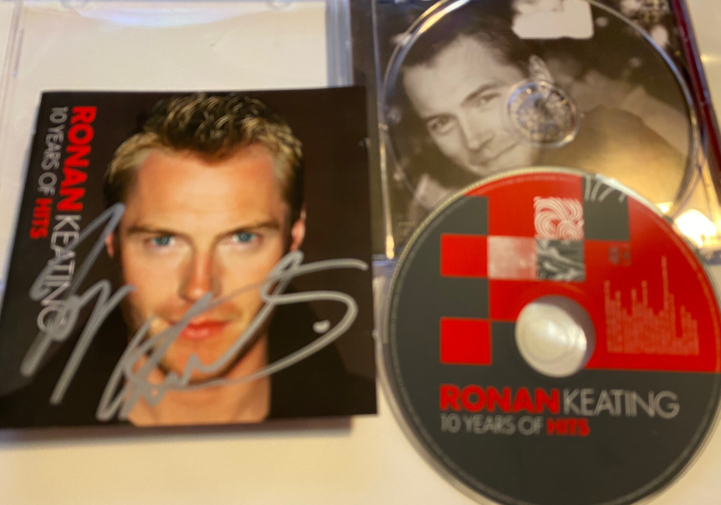 Ronan Keating Signed Autographed Cd 10 Years Of Hits | eBay