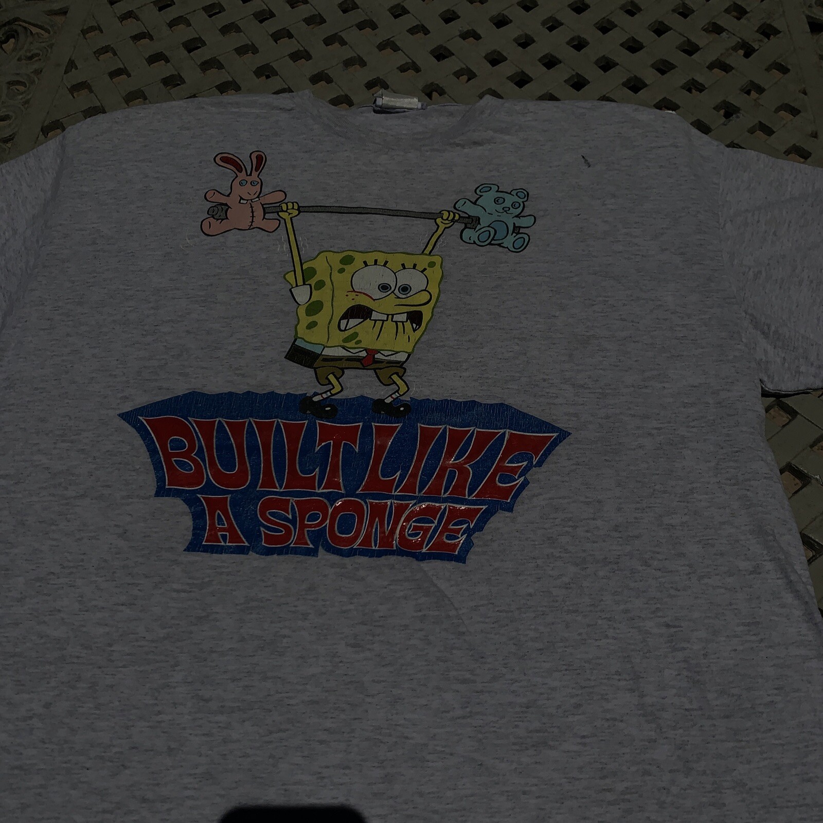 Vintage 2002 Built Like A Sponge Spongebob Squarepant… - Gem