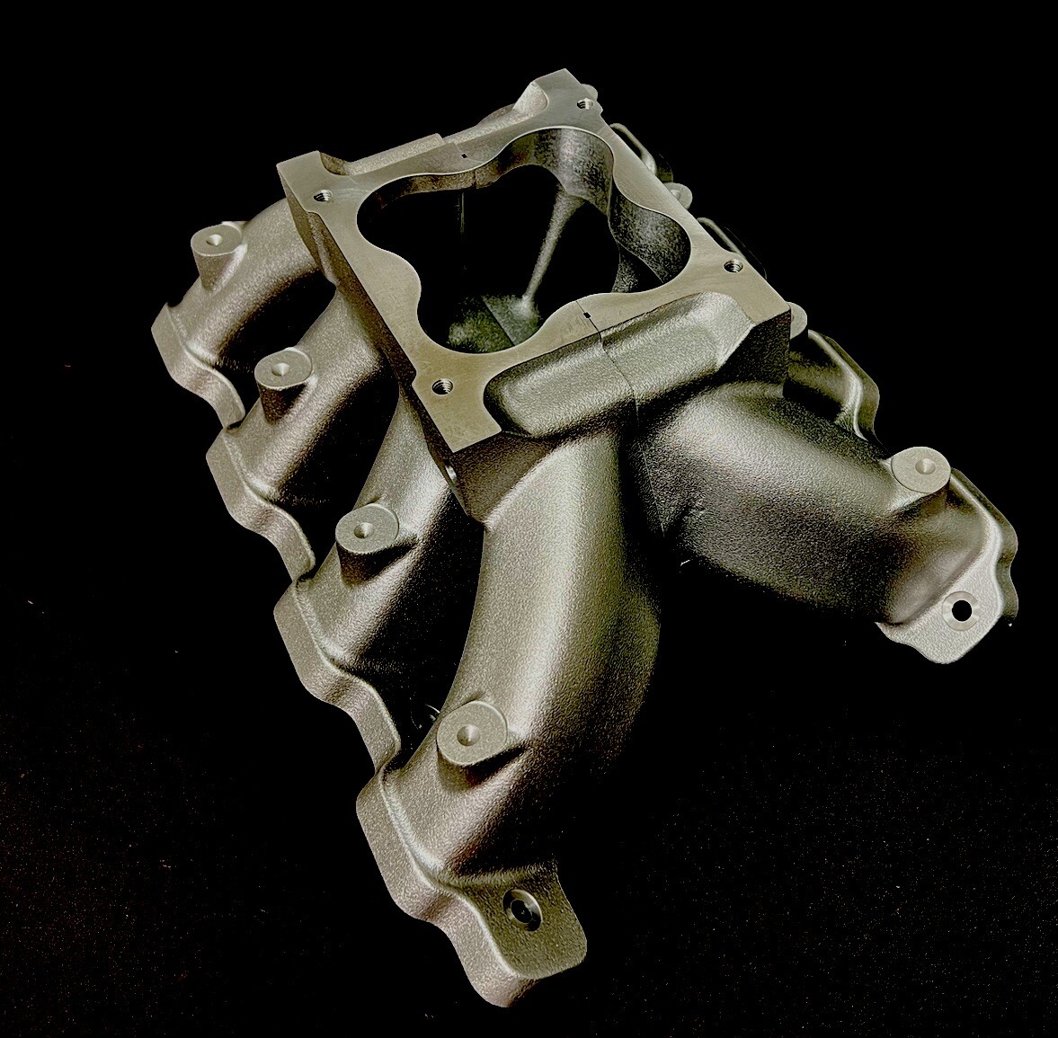 Blue Thunder 3.60 Open Plenum 2 Piece Intake Manifold | eBay