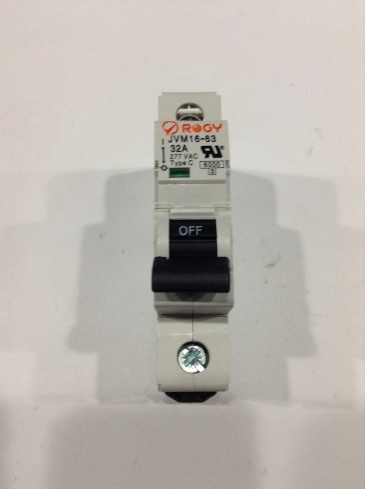 JVM1C32 ROGY DIN RAIL 1 POLE 32 AMP 277V NEW | eBay