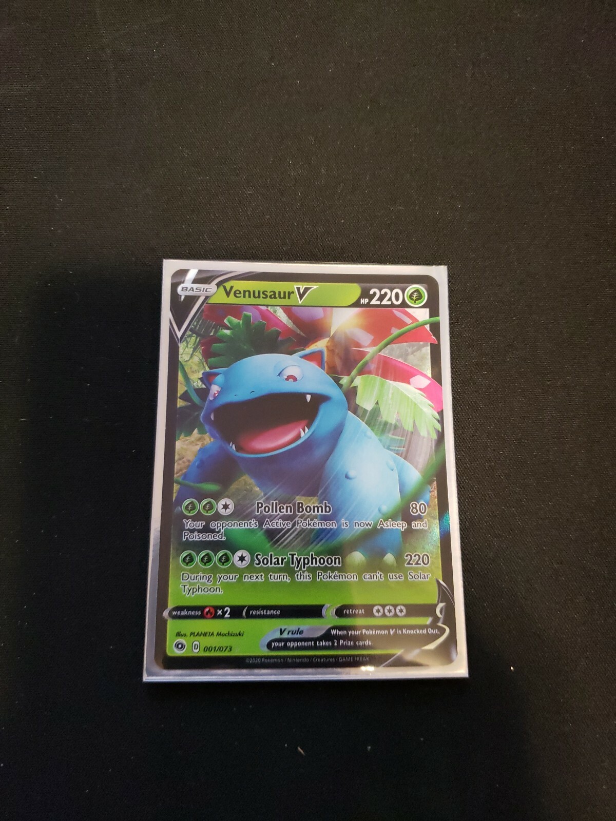 Venusaur V Ultra Rare Champions Path 001/073, NM | eBay