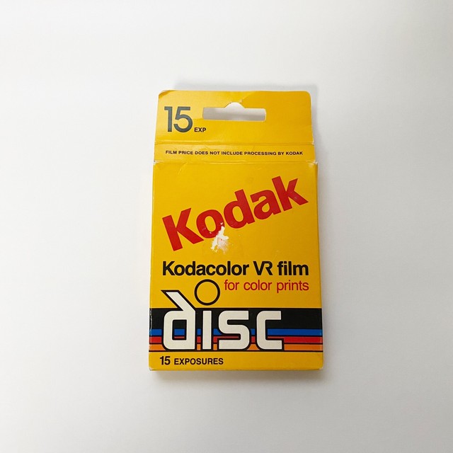 Vintage Kodak Kodacolor VR Disc Film 15 Exposures Exp 1990 Opened for ...