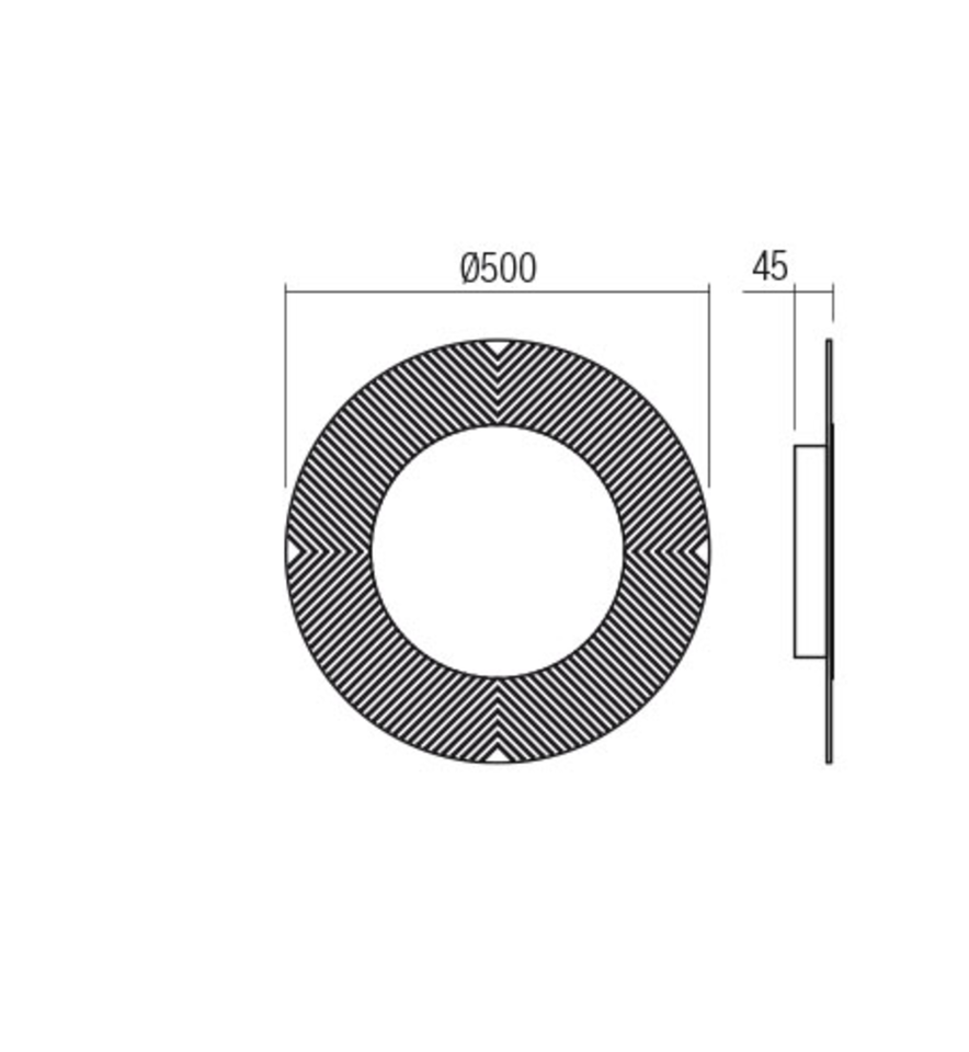 Modern Round White LED Wall Sconce For Living Room RD-0953 | eBay