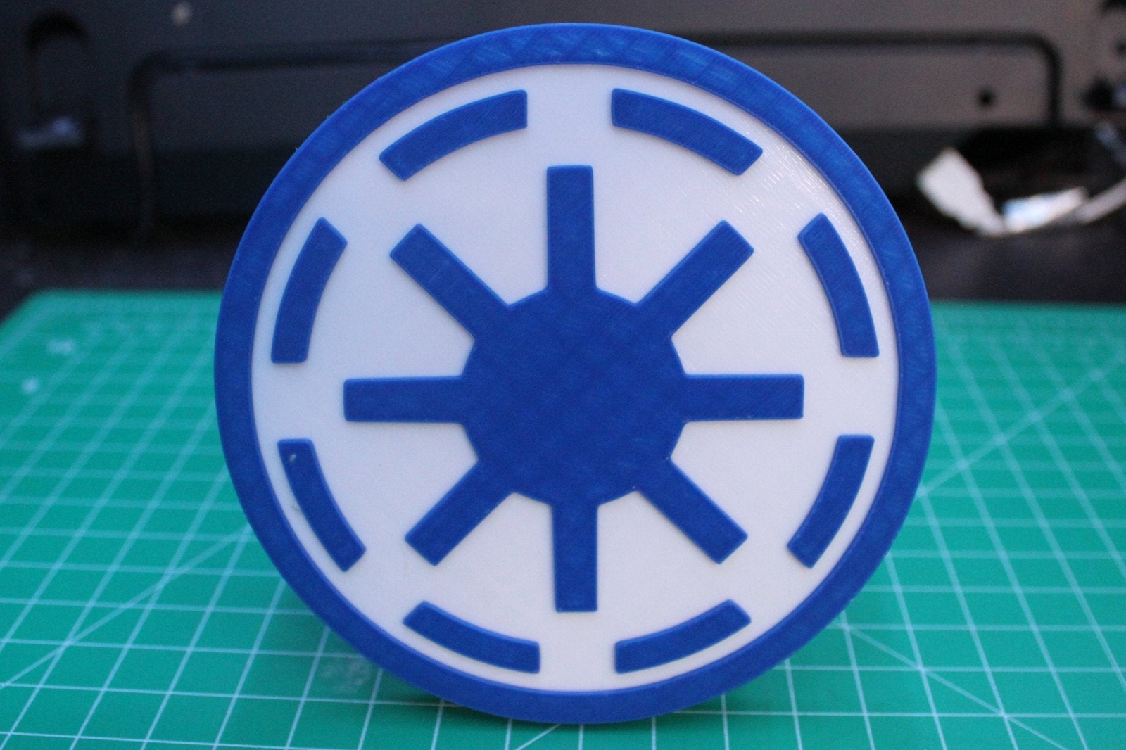Galactic Republic Emblem 3D printed Logo Sign Wall Desk Shelf Art | eBay
