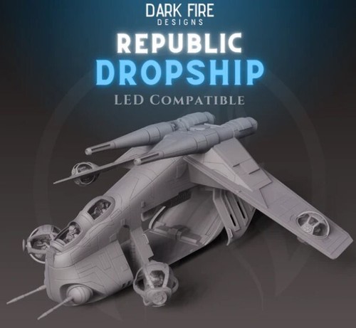 Custom Star Wars Legion LAAT 1:46 Scale Legion 3D STL File ONLY | eBay