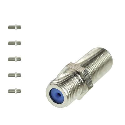 10Pack RG6 RG59 F-Type Female to Female Coaxial Coupler F81 Barrel Coax ...