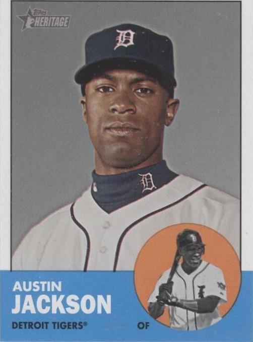 2012 Topps Heritage - Austin Jackson #164 Base for sale online | eBay