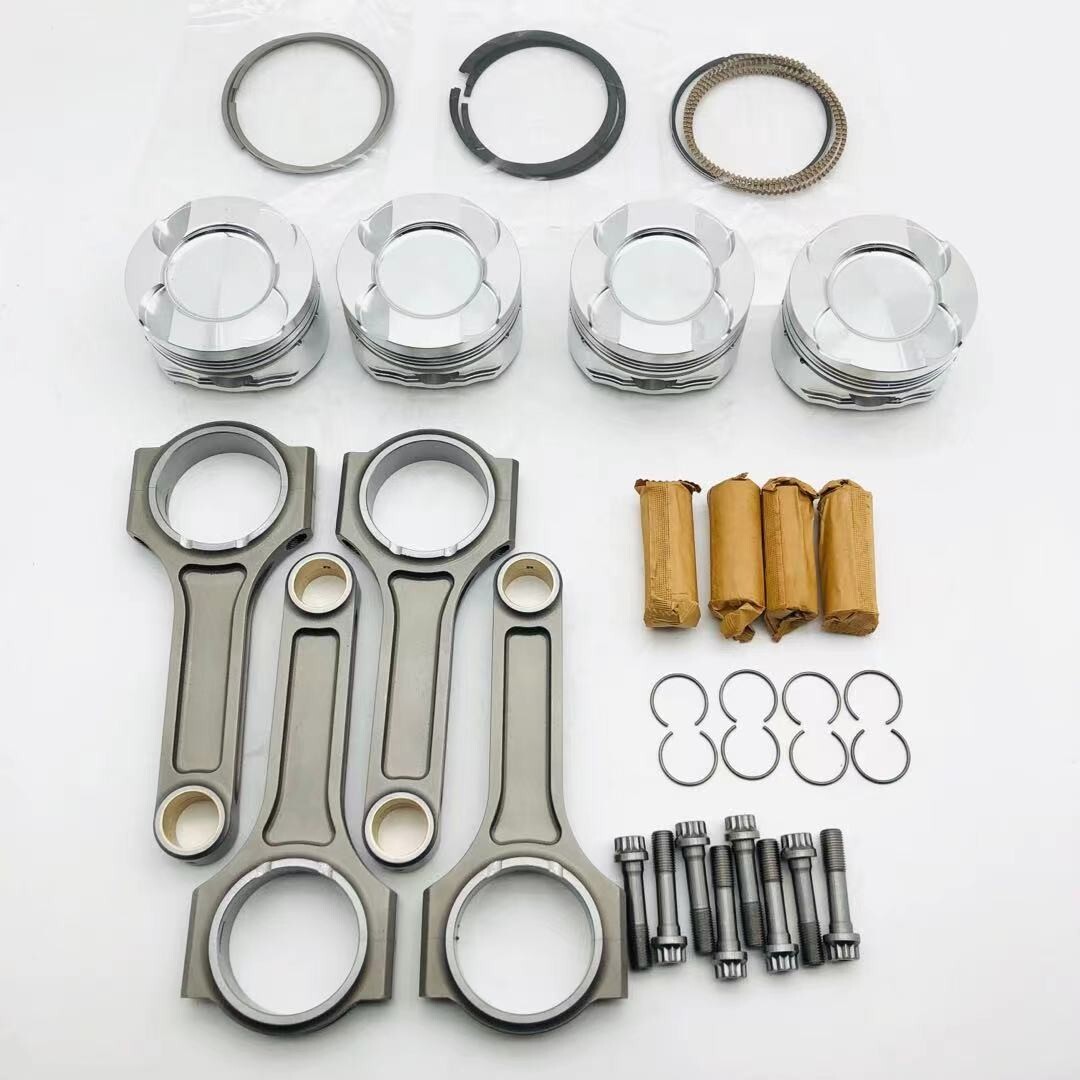 For BMW N20B20 84mm CR 10:1 144.35mm N20 Forged Piston Connecting Rod ...