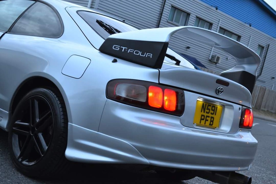 1993-1999 Toyota Celica AT200 ST202 ST204 ST205 TRD Style Rear Spats ...