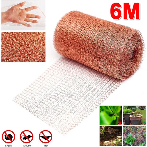 6M Copper Net Rat Mesh Rodent Proofing Welded Fine Wire Metal Netting ...