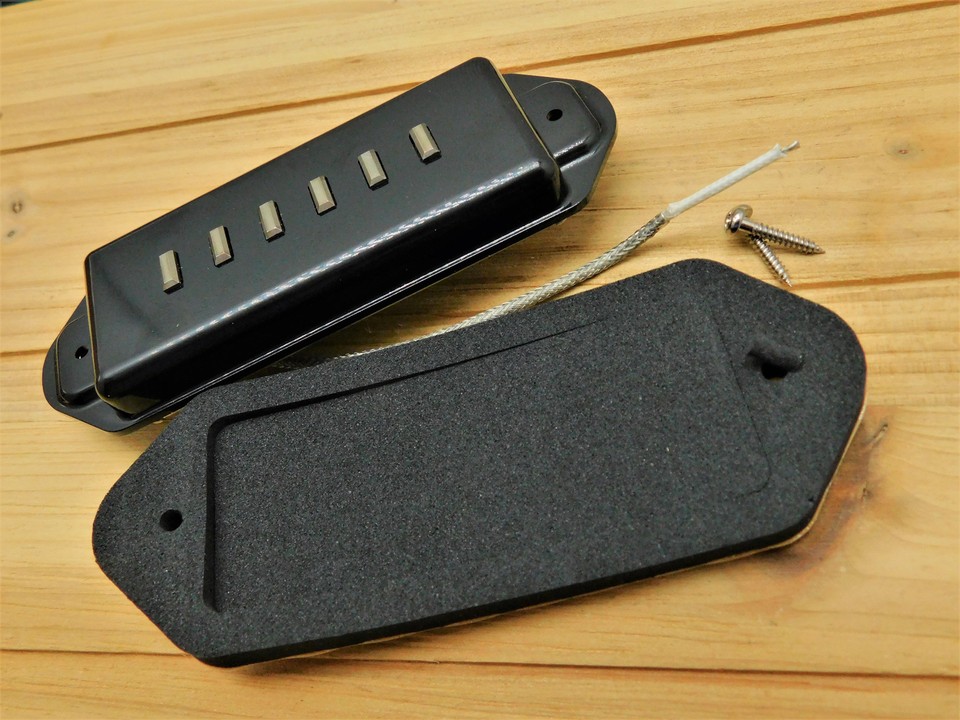 Staple Dogear P-90 Neck Pickup Black Alnico 5 | eBay