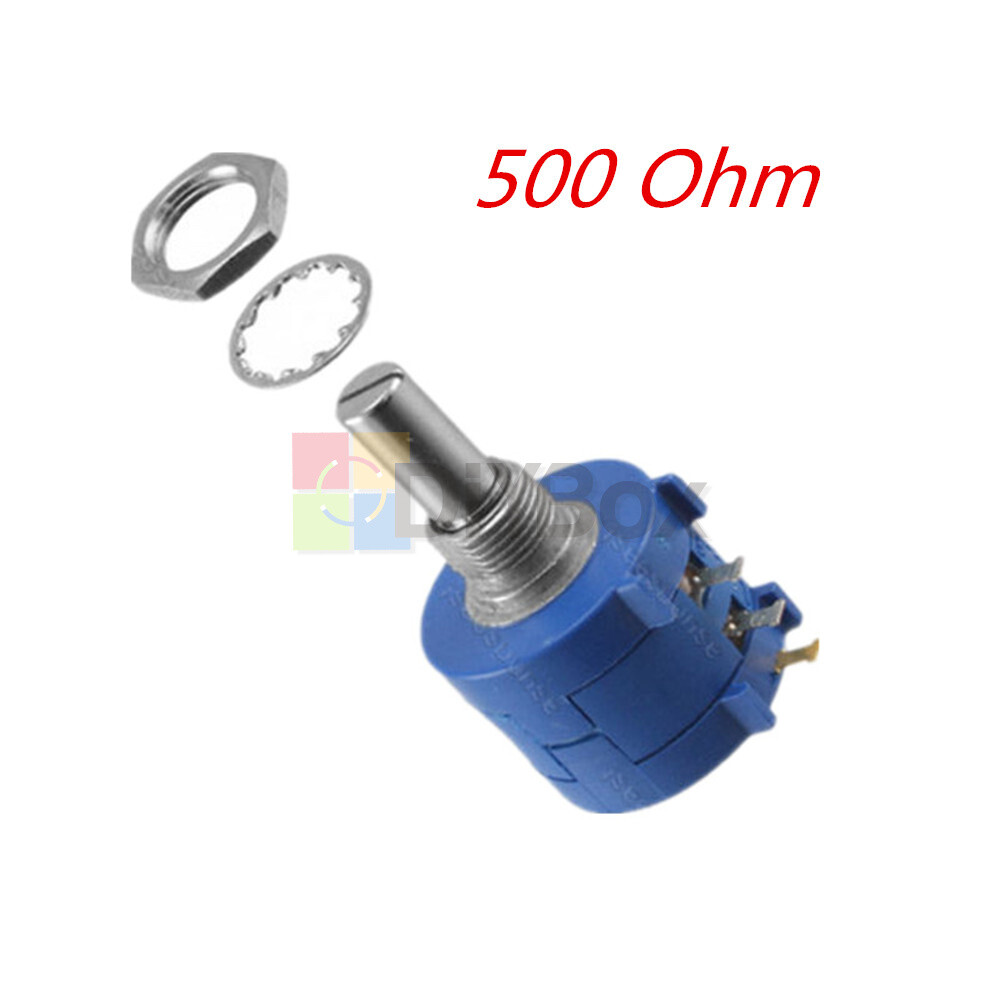 3590S Precision Potentiometer 100K K 2K 5K 10K 20K 50K Ohm Pot 10 Turn ...