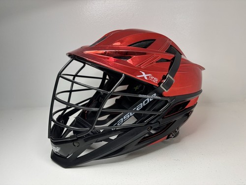 Adult Cascade XRS Pro Lacrosse Helmet One Size - Metallic Chrome Red ...
