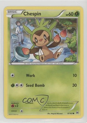 2015 Pokémon XY - BREAKthrough Chespin #8 10cj | eBay