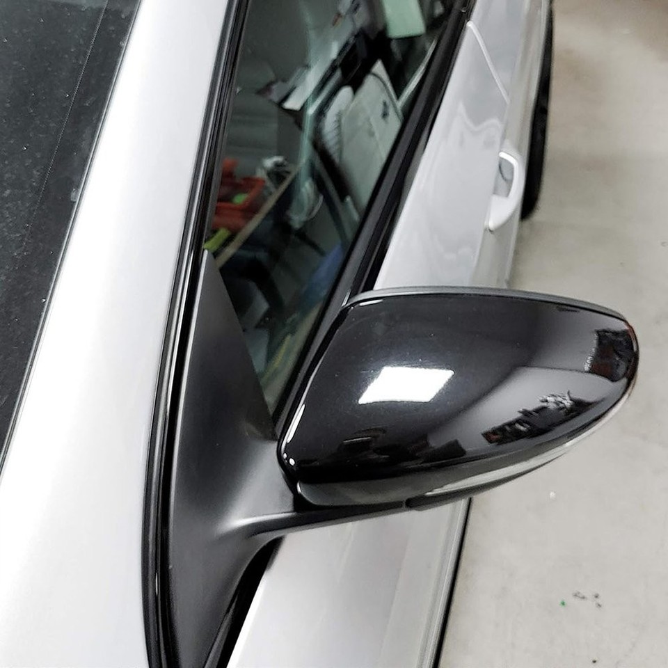 Gloss Black Car Vinyl Wrap Tape 10cm x 10m Chrome Delete Trim Sticker 2 ...