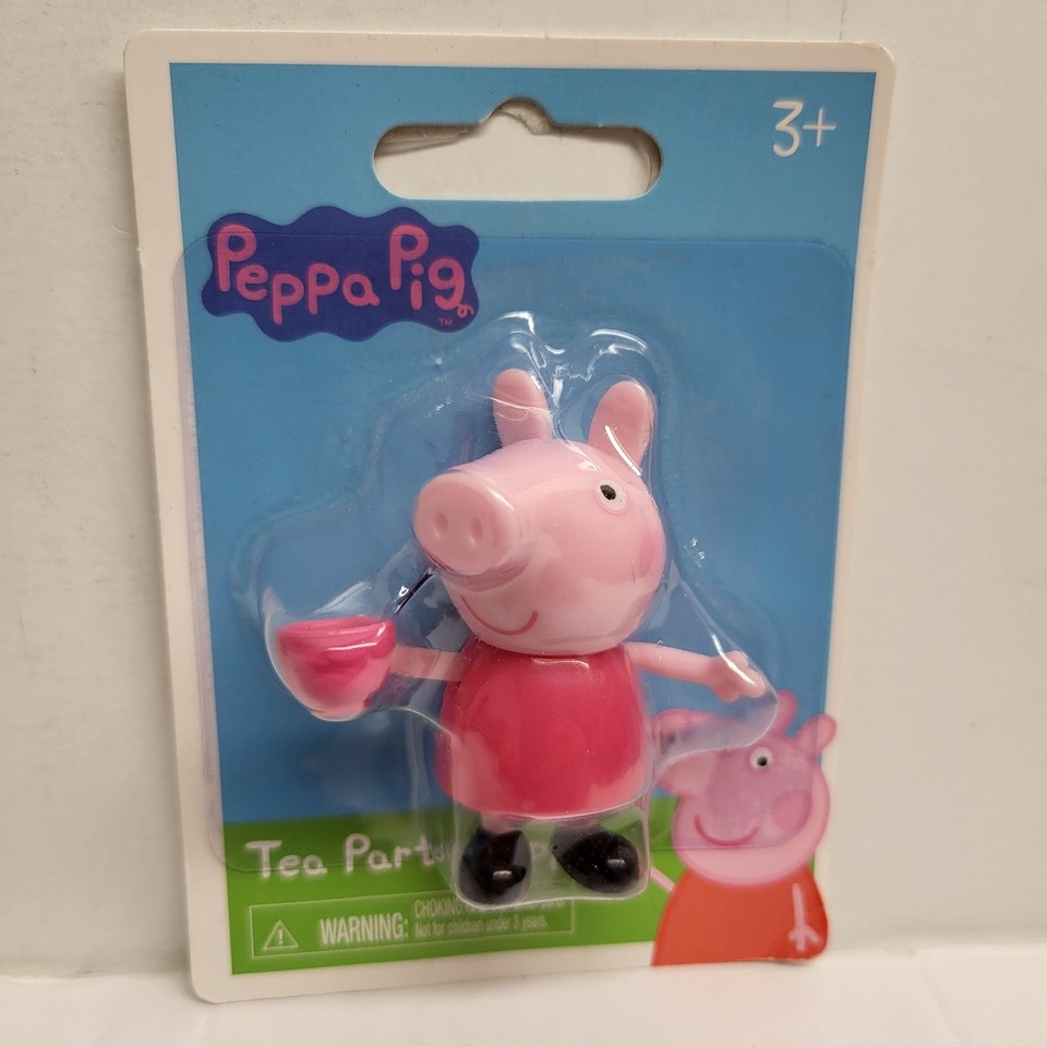 Mummy Pig & Daddy Pig & Tea Party Peppa Mini Figures New! | eBay