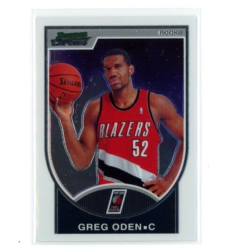 GREG ODEN 2007-08 Bowman Chrome Basketball Rookie /2999 Trail Blazers ...