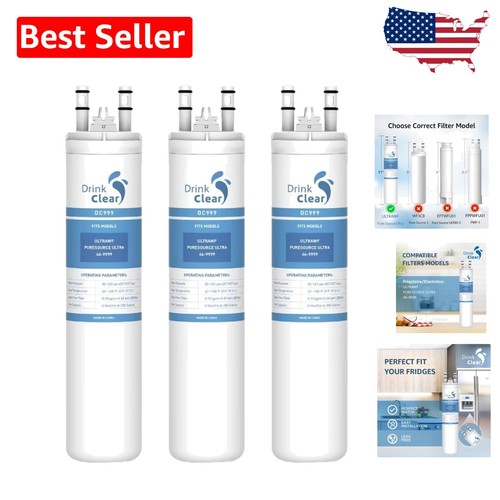 High-Performance Water Filters (3-Pack) for ULTRAWF - Effortless ...