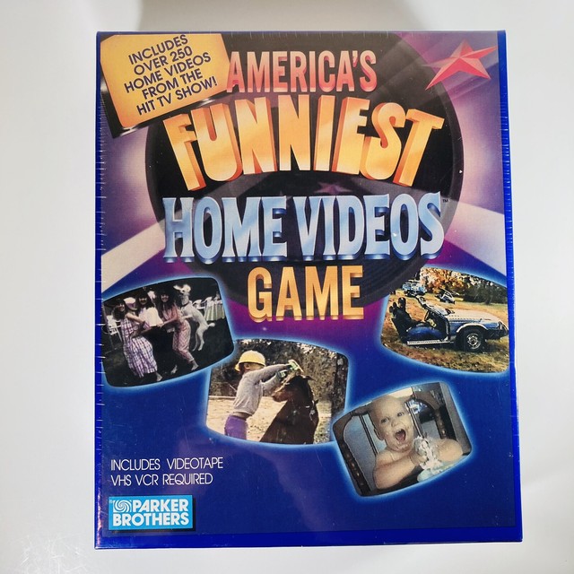 90's VINTAGE America's Funniest Home Videos VHS GAME - Factory SEALED ...