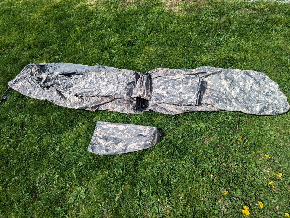 NEW - Improved Combat Shelter COMPLETE Repair Kit, Stakes - USGI US ...
