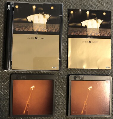 XAVIER X NAIDOO * LIVE * EXTREM SELTEN * 2 X *Mini Disc, Minidisc, MD ...