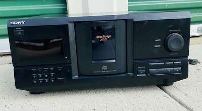 Sony CDP-CX235 Black Mega Storage 200 CD Changer Stereo Player - No ...