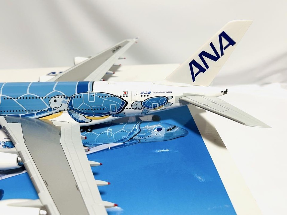 Ana Trading 1/200 Ana Airbus A380 Flying Honu Diecast Model Airplane | eBay