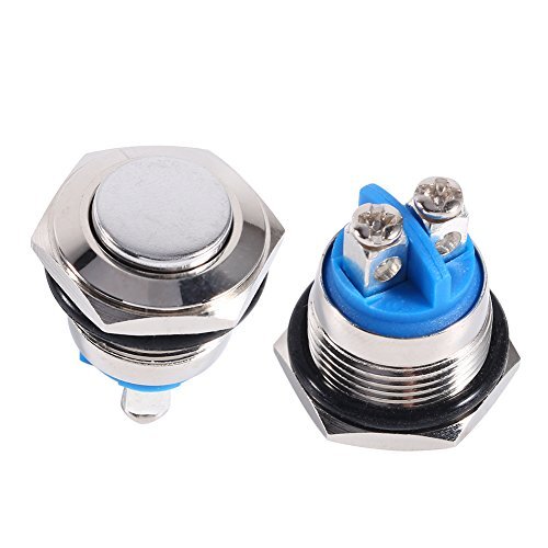 Momentary Push Button Switch 12v 16mm Momentary Push Button Switch Air ...