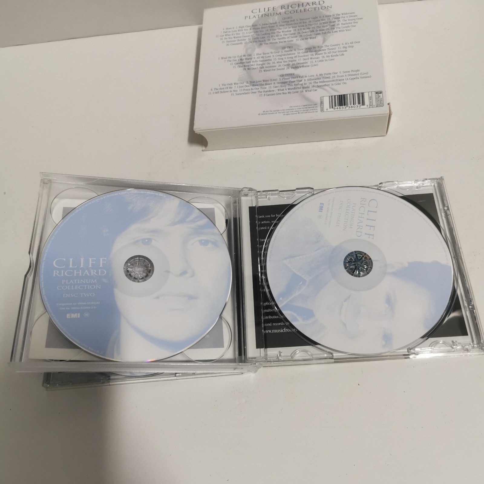Cliff Richard : Platinum Collection CD Box Set 3 discs - 2005 ...