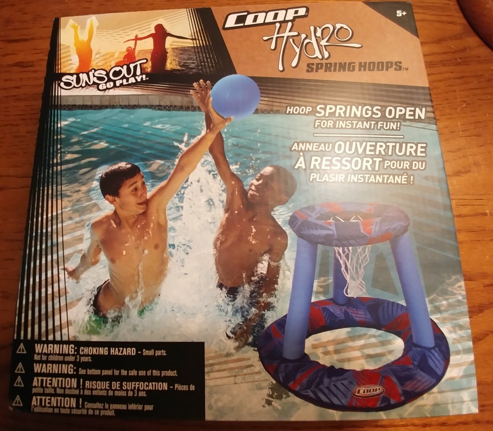 Coop Hydro Spring Hoops Inflatable Floating Basketball Hoop-NEW | eBay