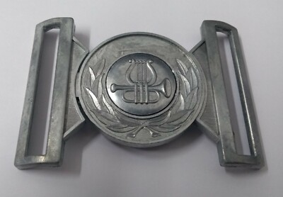 Military Issue Musicians Bandsman Insignia Belt Buckle No Plating ...