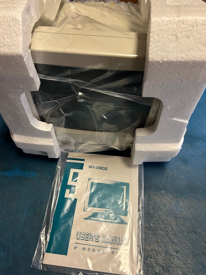 New - Action Electronics MV-0902 9" SVGA Monochrome Monitor | eBay