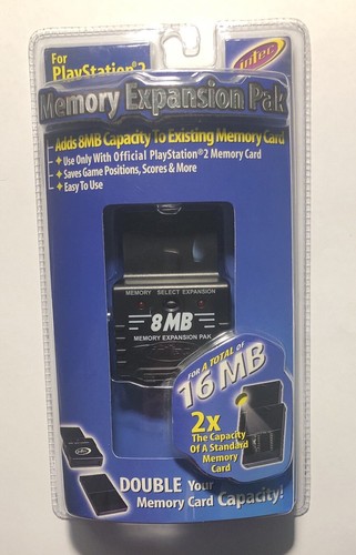 Intec PS2 memory card, expansion pack 8MB, for PlayStation 2:NEW AND ...