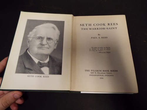 Seth Cook Rees written and signed by Paul S. Rees - 1934 | eBay