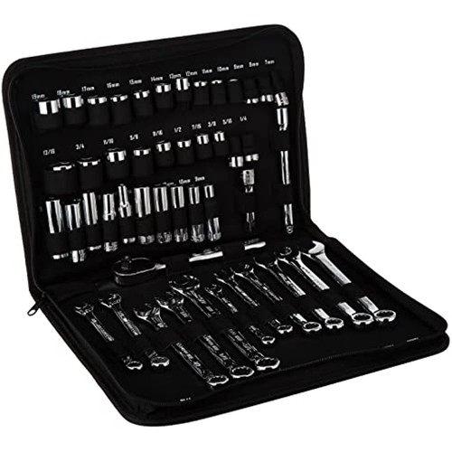 CRAFTSMAN Mechanics Tool Set, SAE / Metric, Soft Storage, 47-Piece (CMMT12019) | eBay