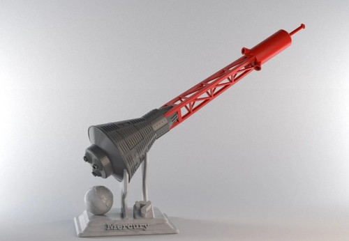 Mercury Capsule model Space NASA replica history | eBay UK