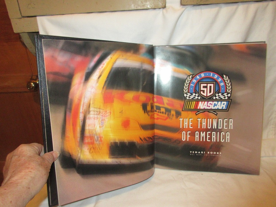 Nascar 1948 to 1998 - 50th Anniversary "The Thunder of America" Hard ...