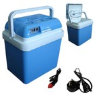 Electric Coolbox 24L Cold Or Hot Cool Box Portable Car Van Home 12V DC ...