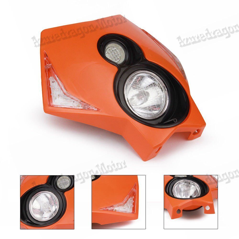 LED Headlights Headlamp Street Fighter For EXC EXCF XC XCF XCW XCF WTMT ...
